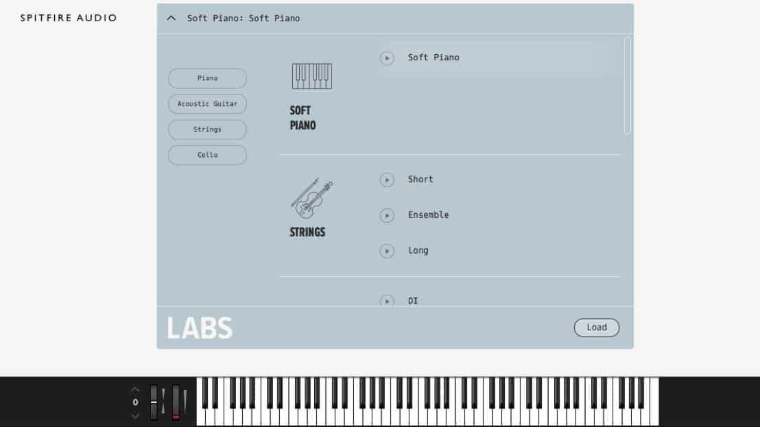 Test: Spitfire Audio LABS Soft Piano - Free Piano-VST