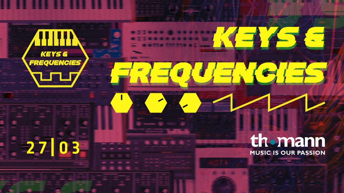 Thomann Keys & Frequencies: Synth-Event im Browser