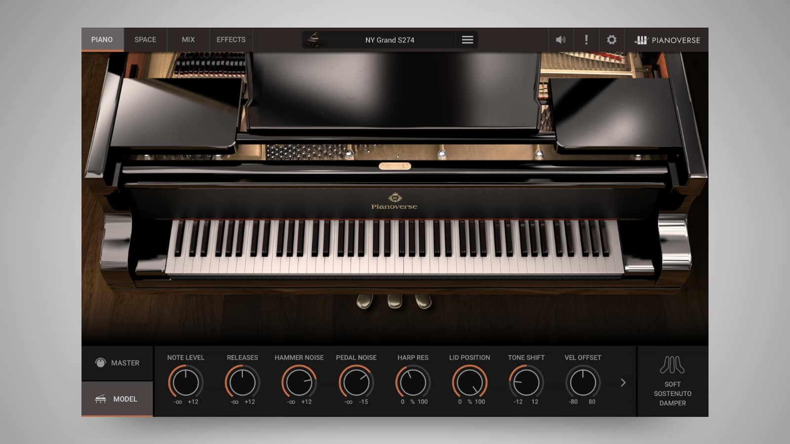 IK Multimedia Pianoverse - Piano-VST und Library
